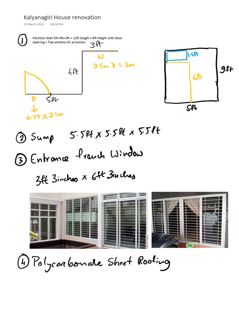 House Renovation Items | PDF