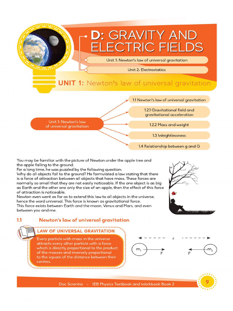 Gravity and Electric Fields | PDF