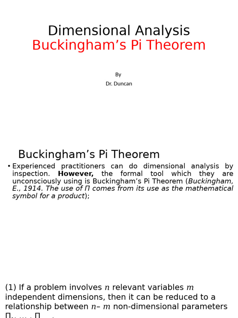 Burking Theorem | PDF | Reynolds Number | Classical Mechanics