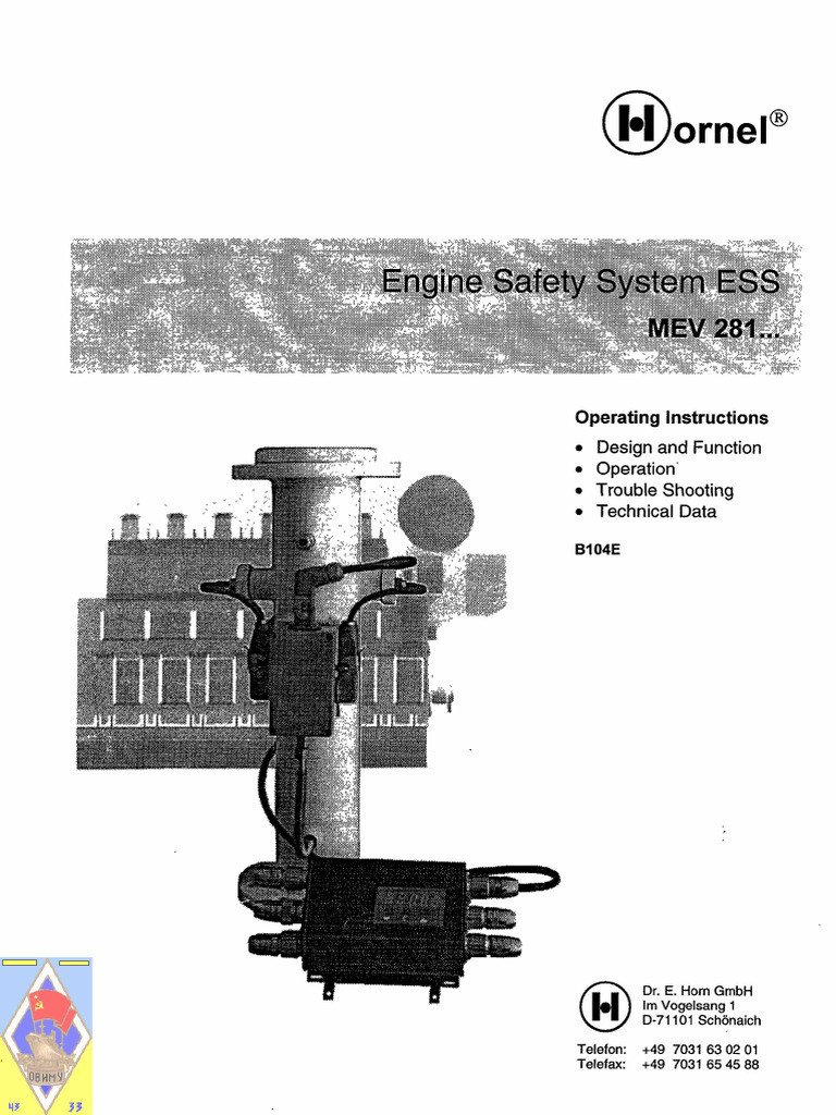 D4HB Engine Safety System Manual | PDF | Engines | Piston