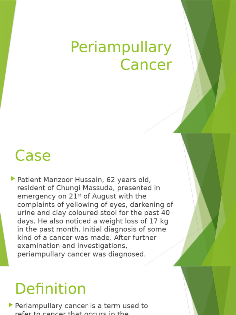 Periampullary Cancer | PDF | Pancreas | Pancreatic Cancer