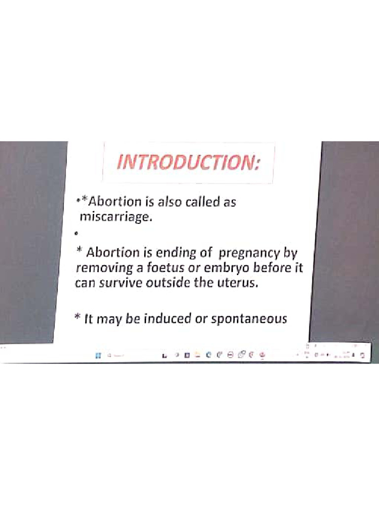 ABORTION | PDF