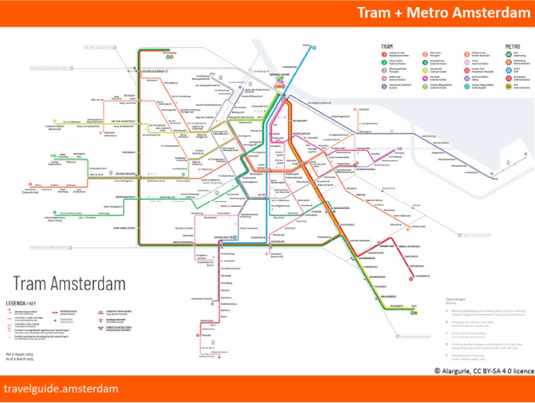 Tram Metro Map 2024 | PDF