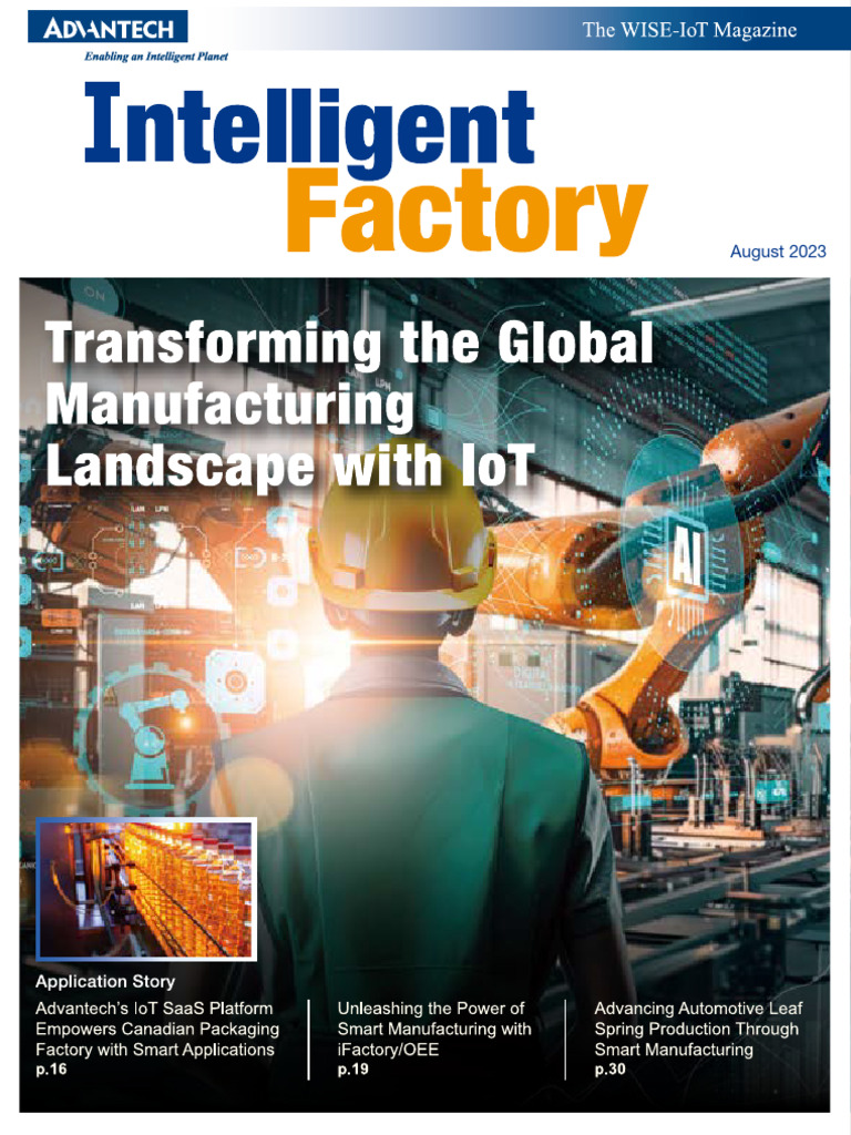 Advantech's Smart Manufacturing Insights | PDF | Internet Of Things ...