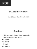 Europe Countries - Map Quiz Game - Seterra 5 | PDF | Europe