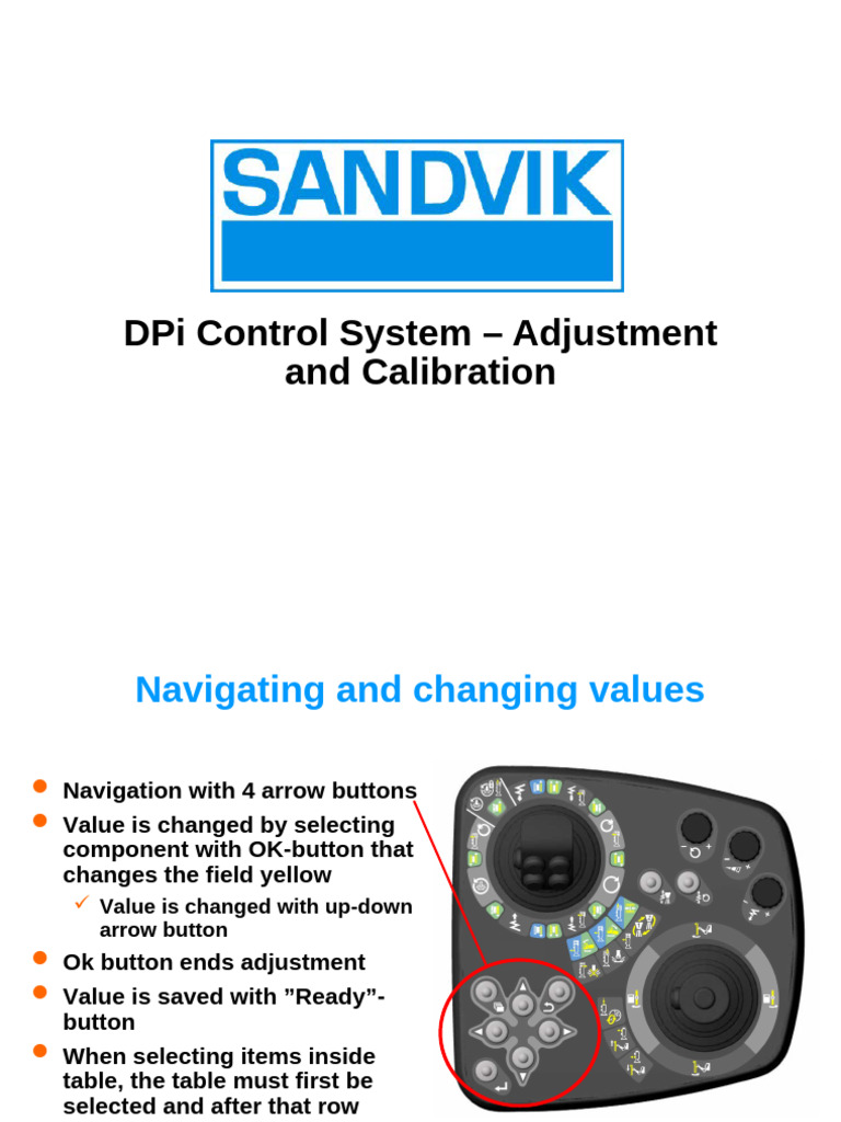 Sandvik DPi Calibration Guide | PDF | Calibration | Tools