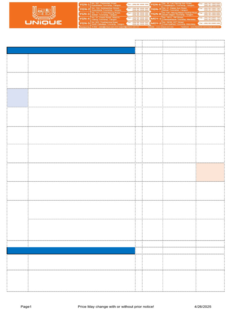 ASUS and Lenovo Laptop Pricing List | PDF | Computer Hardware ...