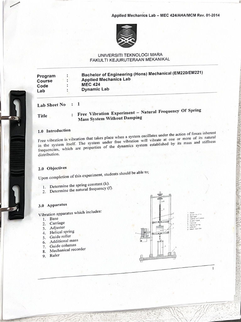 Lab 1 UITM | PDF