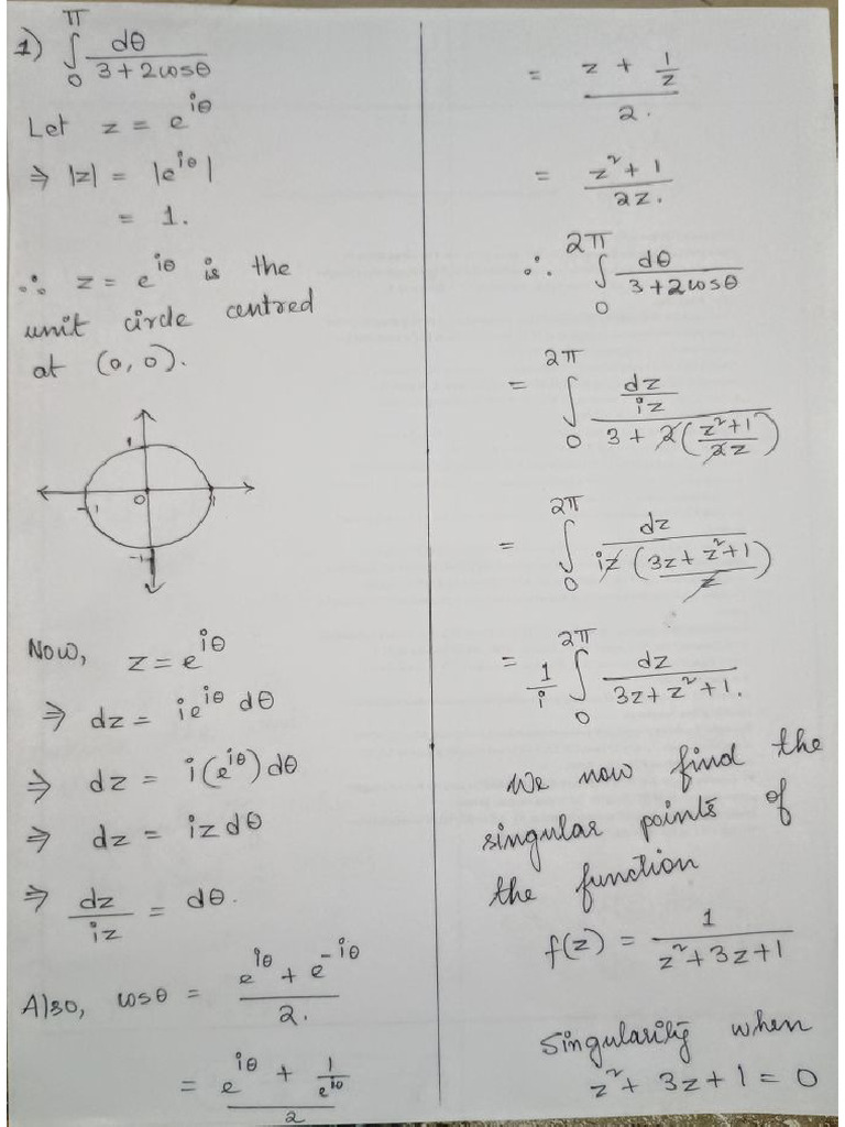 Module 5 Evaluation of Definite Integral Involving Sine and Cosine | PDF