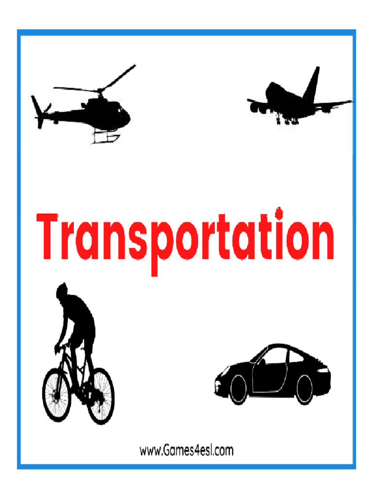 Transportation Vocabulary | PDF