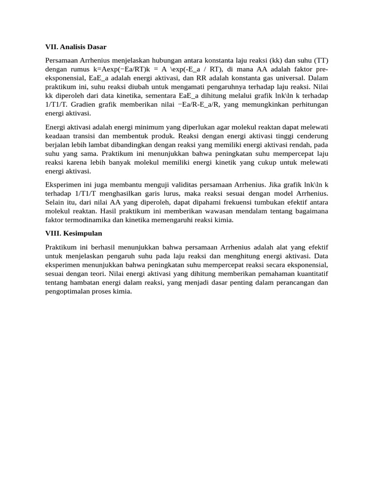 Analisis Laprak | PDF