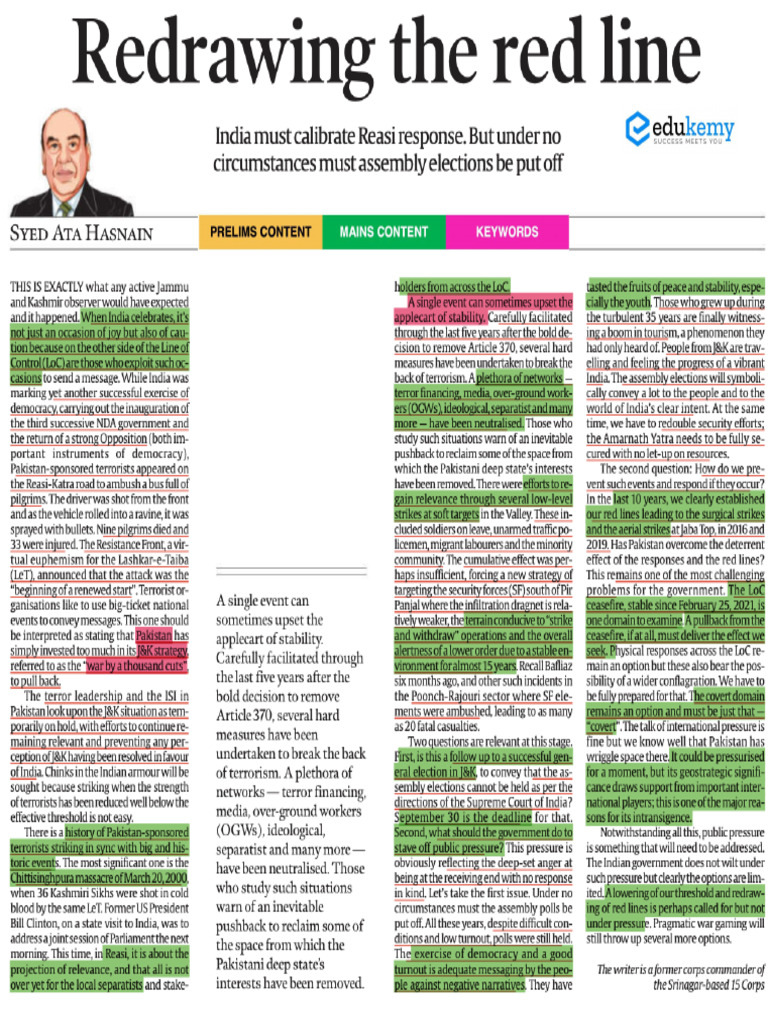 GS3 - Security Issues - Redrawing The Redline | PDF