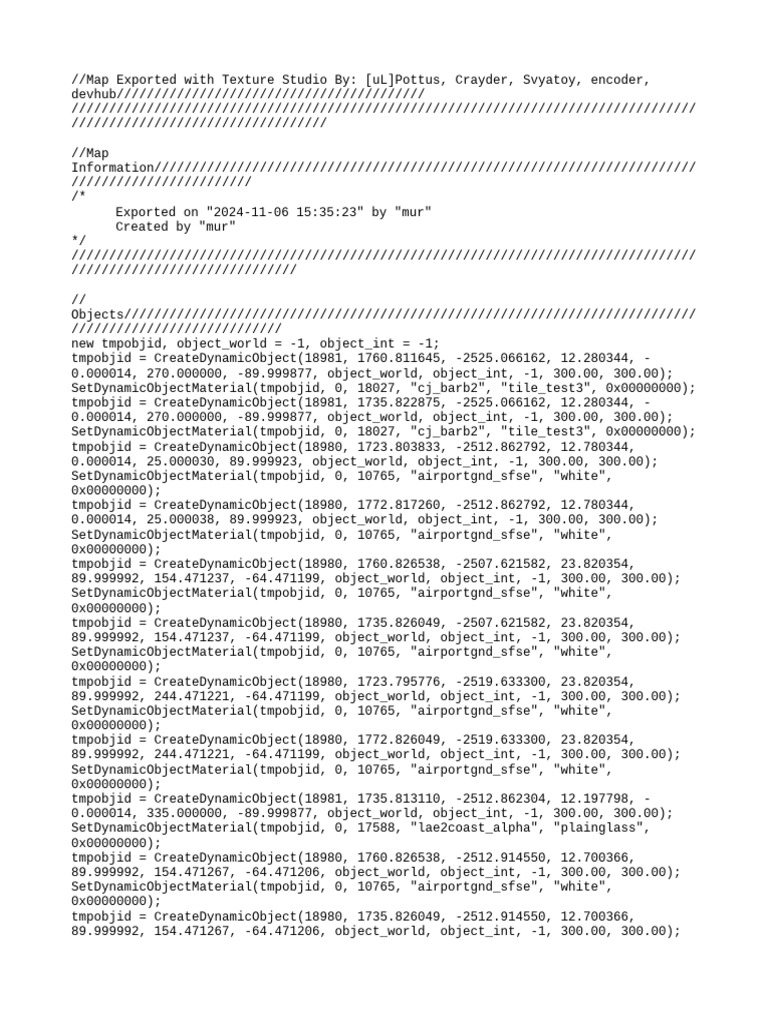 Mapping Airport Samp | PDF | Computer Graphics | 3 D Computer Graphics