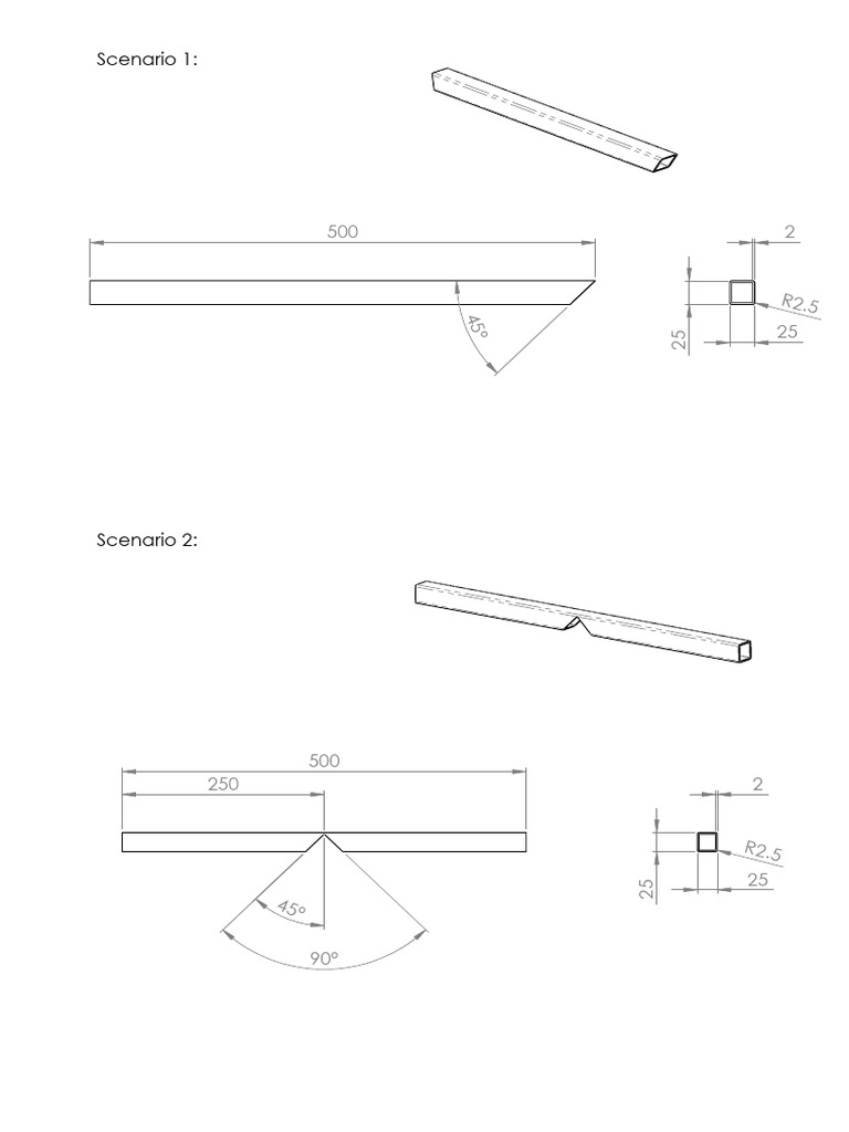Square Tube 25x25x2 - SC1 & SC2 | PDF