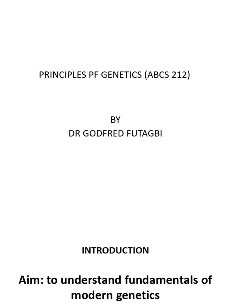 Abcs 212-Mendelian Genetics 2023 - 2024 | PDF | Zygosity | Dominance (Genetics)