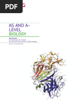 OCR A Level Biology A (H420) Specification | PDF | Endoplasmic ...