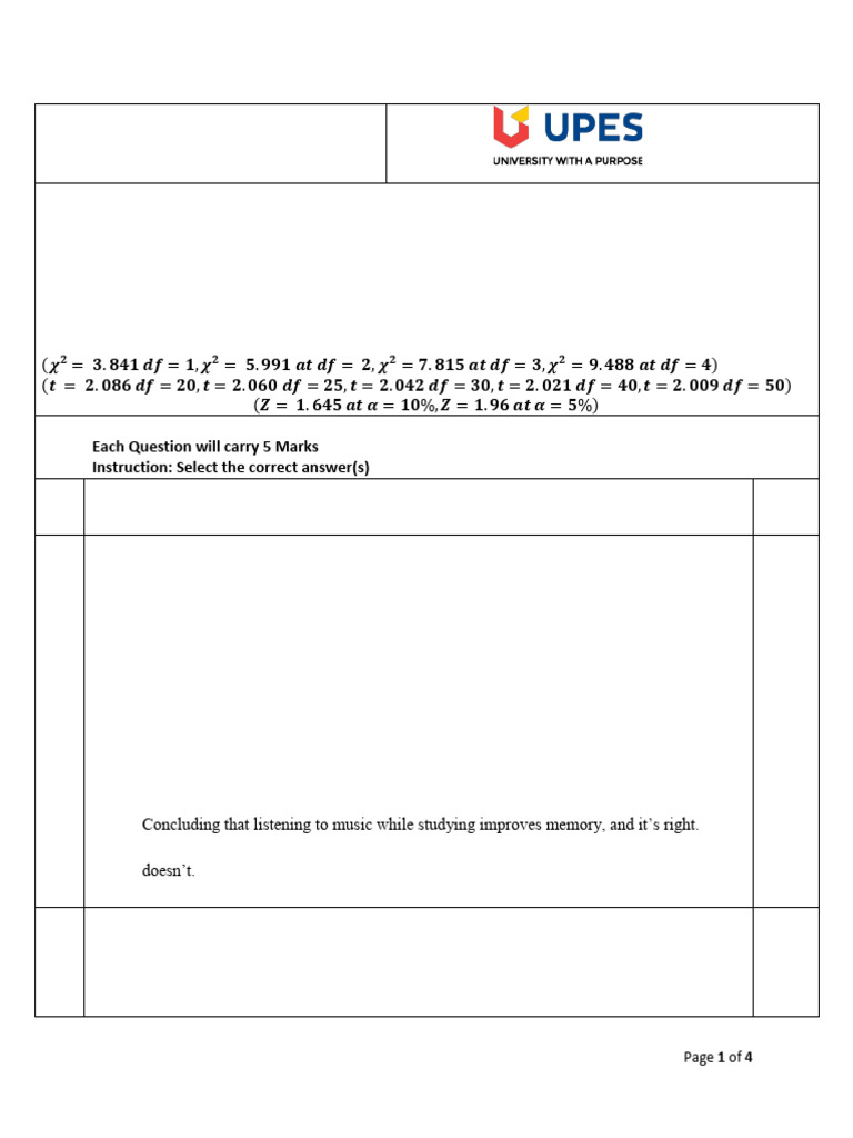 Ese May21 II Sob Mba (PM) Dsrm7002 Business Research Methods | PDF ...