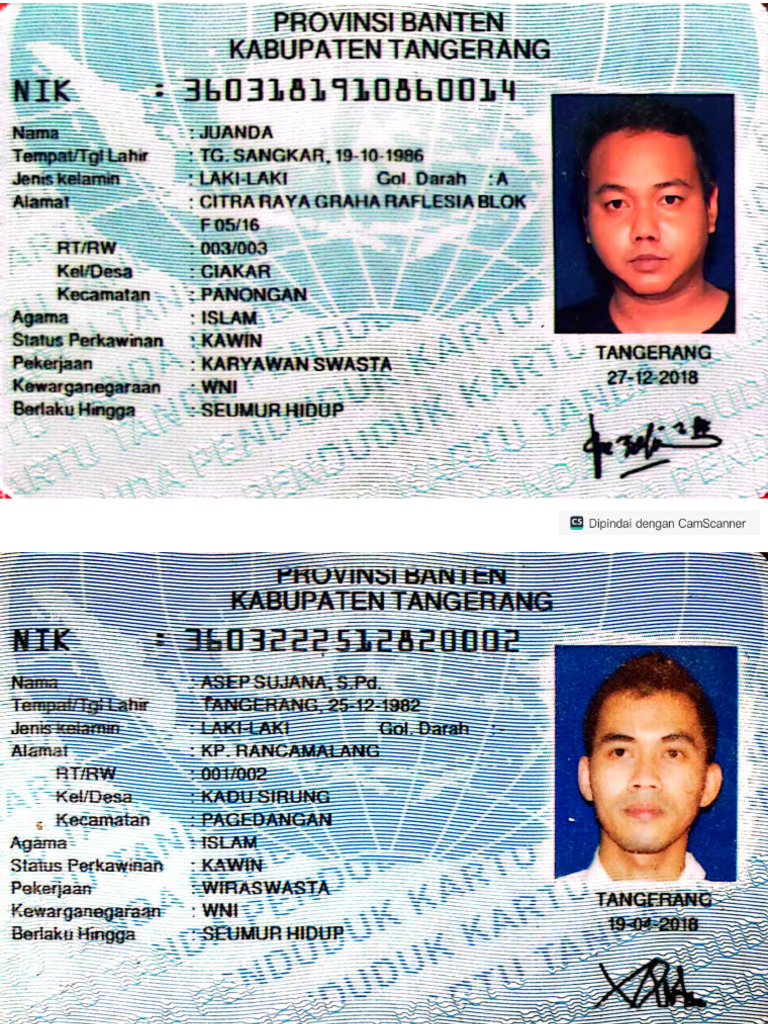 Poto KTP KSB | PDF