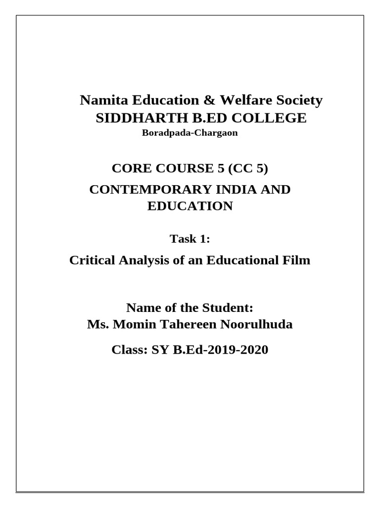 Contemporary Task2 | PDF