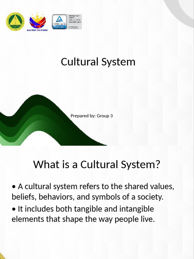Understanding the Philippine Cultural System | PDF