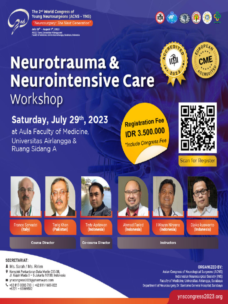 Flyer Ws Neurotrauma IDR | PDF