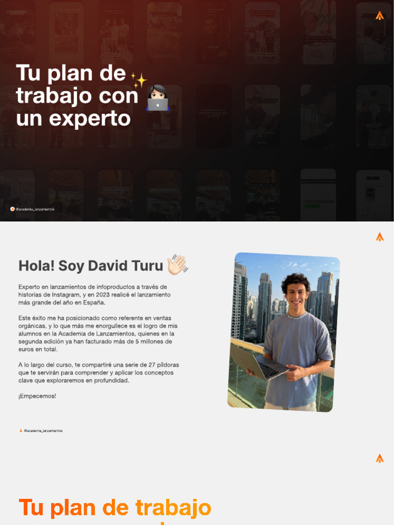 Píldora 7 - Tu Plan de Trabajo Con Un Experto | PDF
