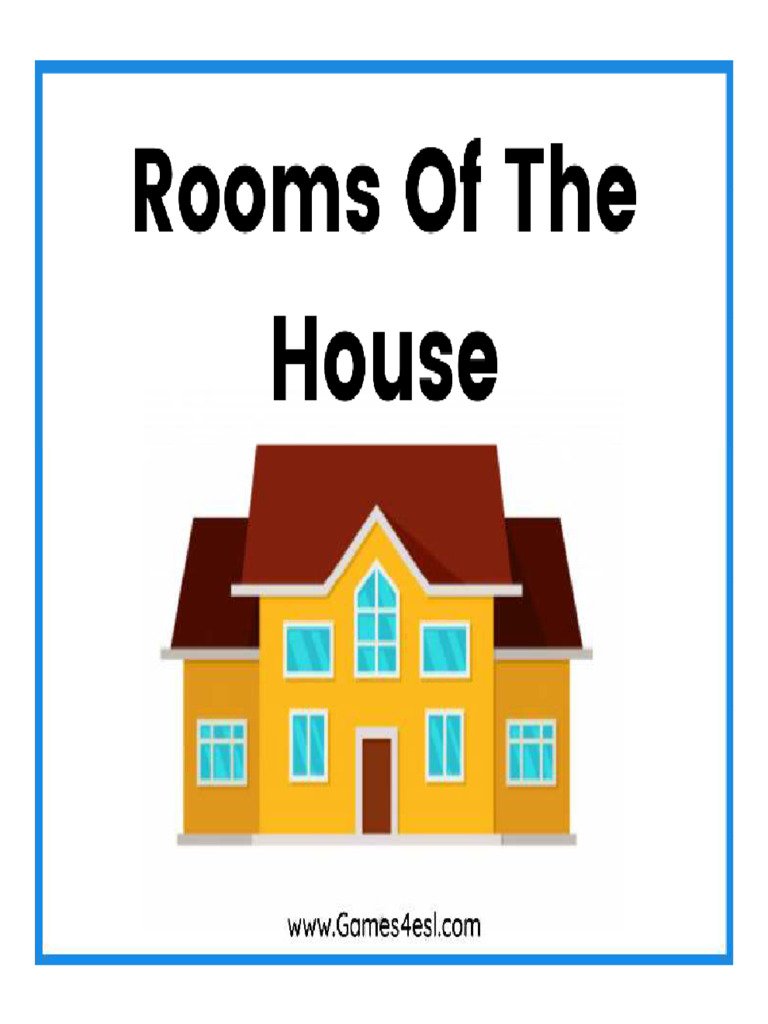Rooms of The House Vocabulary | PDF