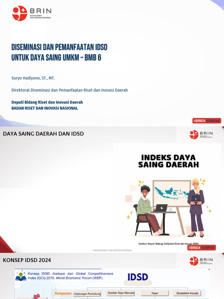 BMB 6 IDSD - Daya Saing UMKM 200525 Share | PDF