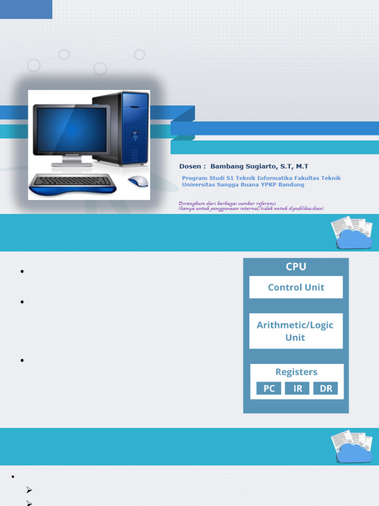 Bab 3 - Central Processing Unit (CPU) | PDF