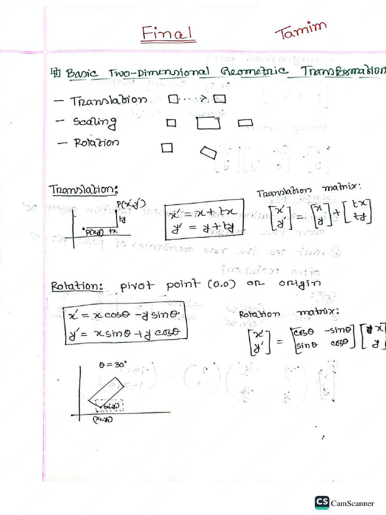 CSE341 FinalNote Sec3 Tamim | PDF