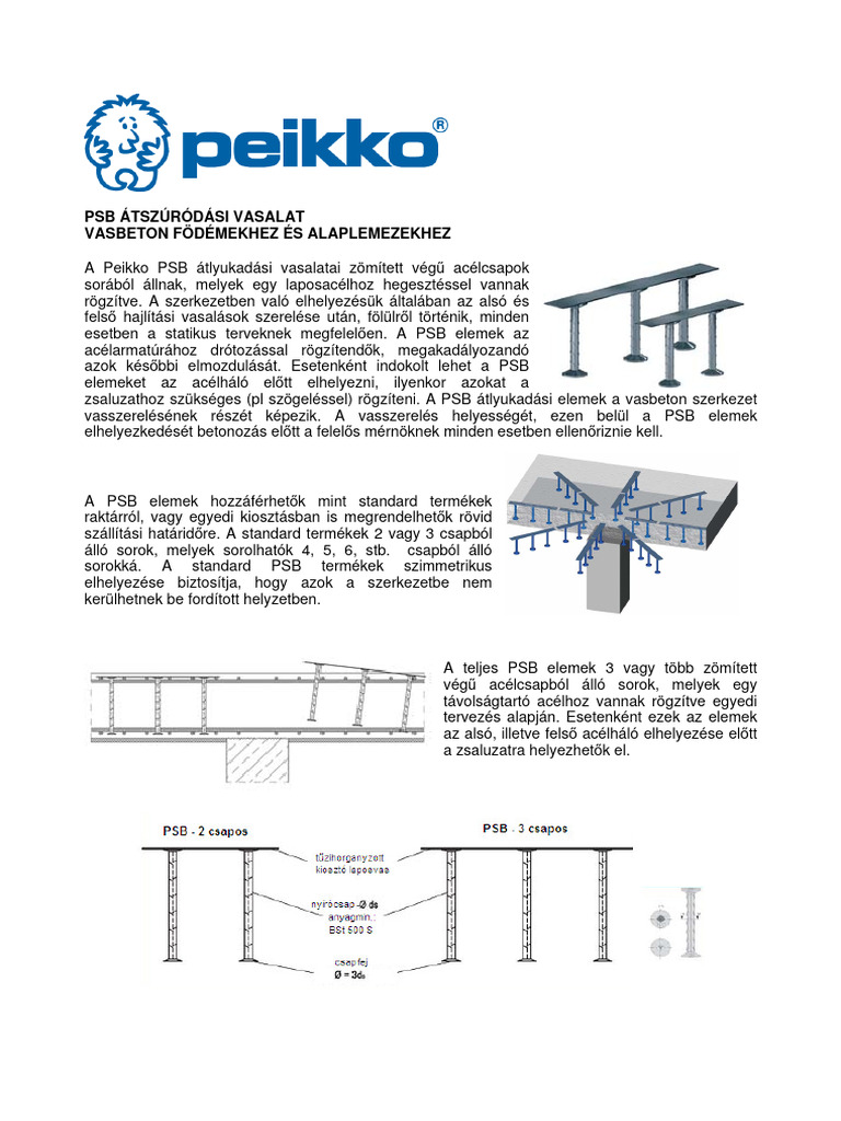 Peikko PSB Leiras | PDF