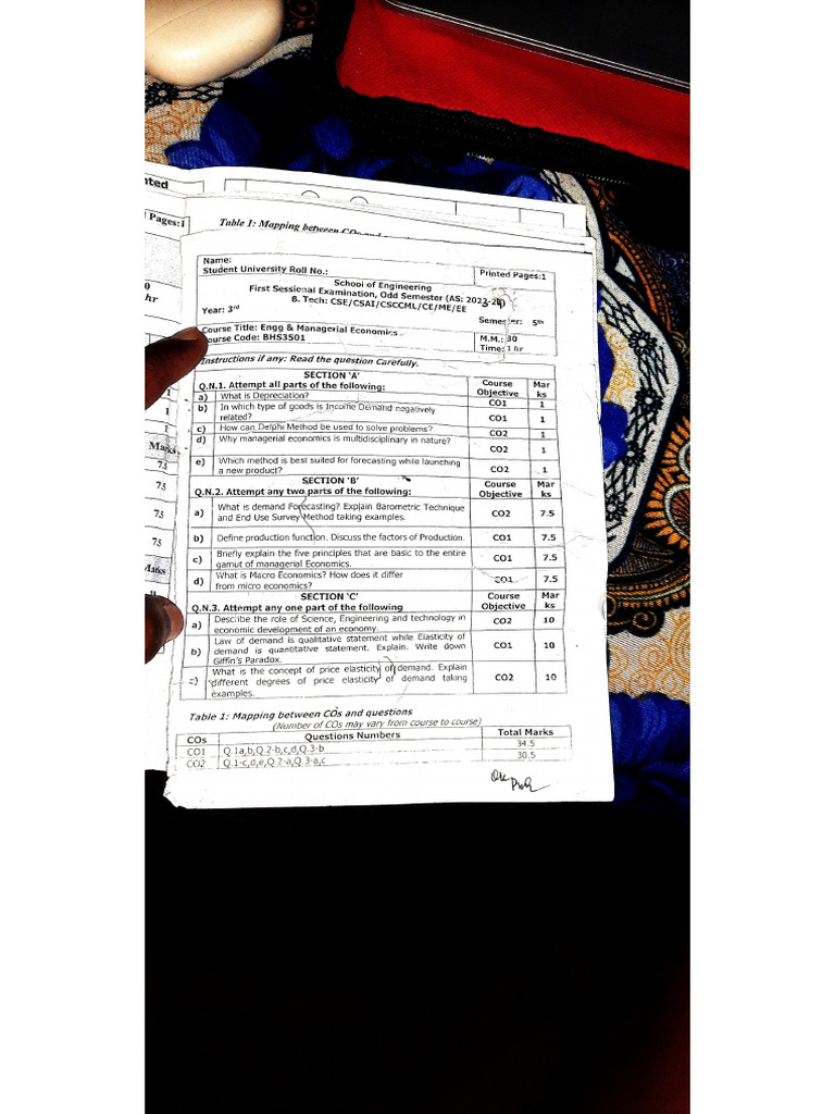 5th 1st Sessional | PDF