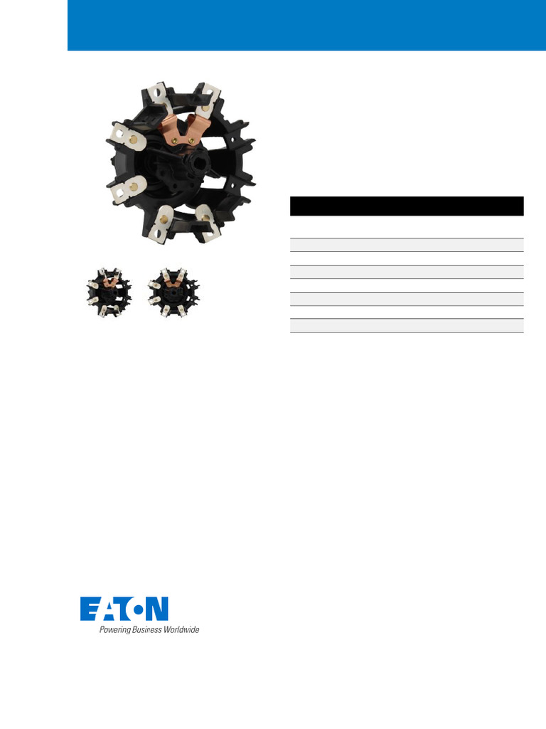 Tap Changer Eaton Total 2237470c01m | PDF | Electrical Engineering ...