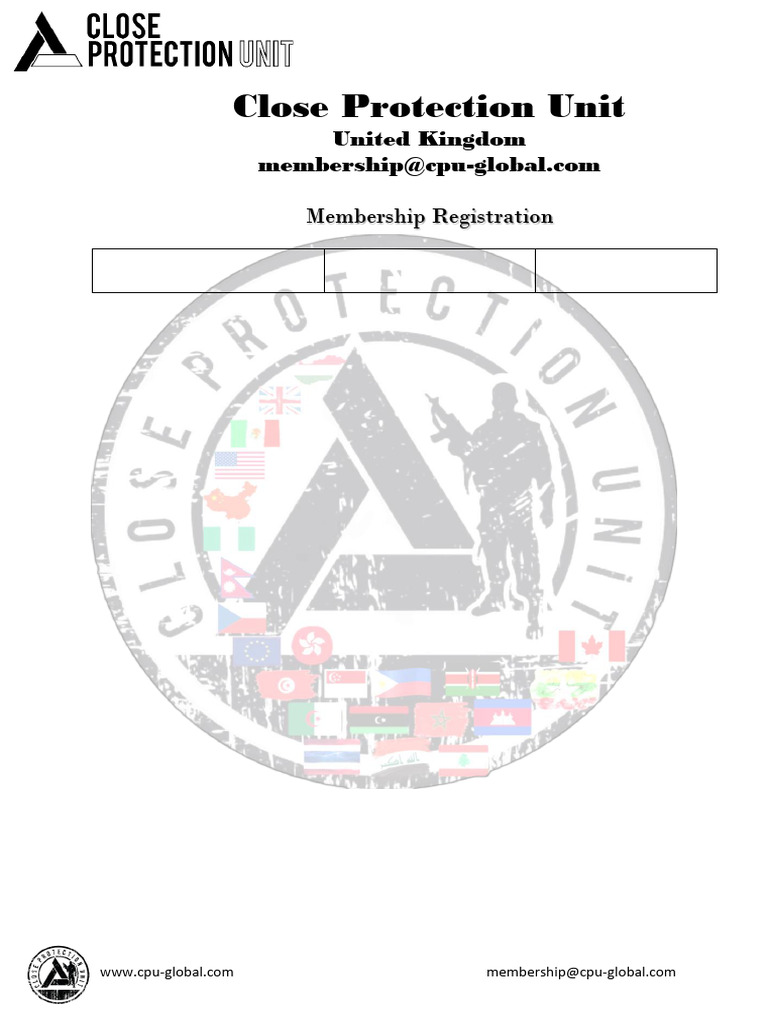 CPU Membership Registration Sheet 2024 | PDF | Authentication ...