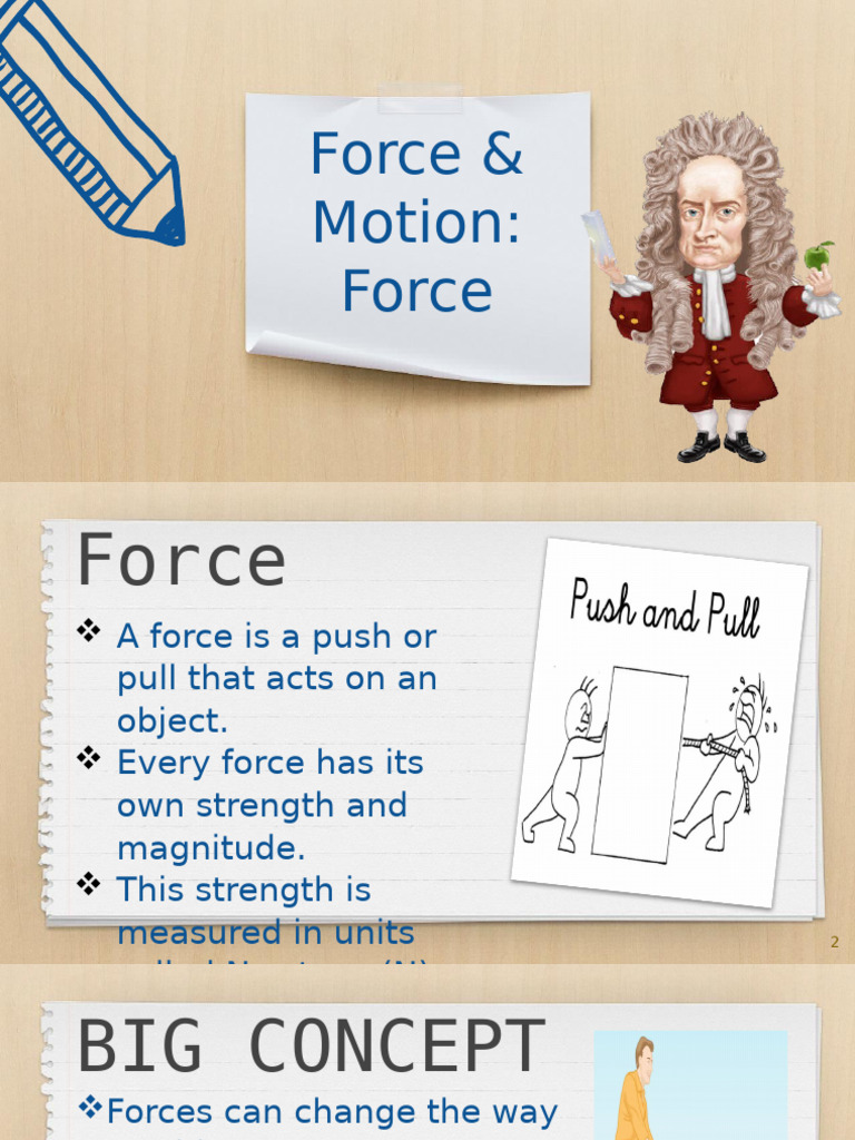 Force & Motion - Forces | PDF | Force | Friction