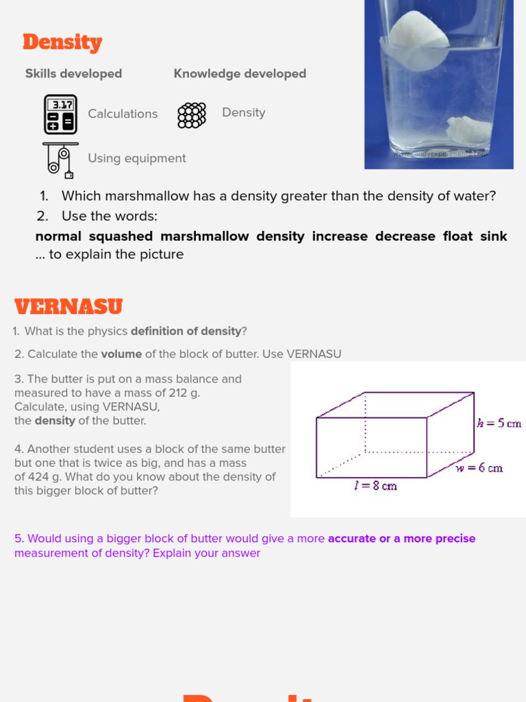 Measuring Density of Irregular Objects | PDF | Density | Volume