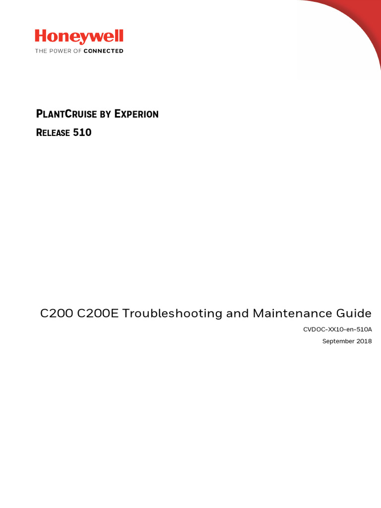 C200 C200E Troubleshooting and Maintenance Guide CVDOC XX10 en 510A | PDF | Input/Output ...