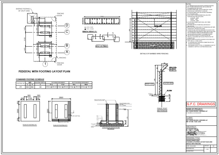 Transformer Sub-Structural Drawing-Model | PDF | Column | Structural ...