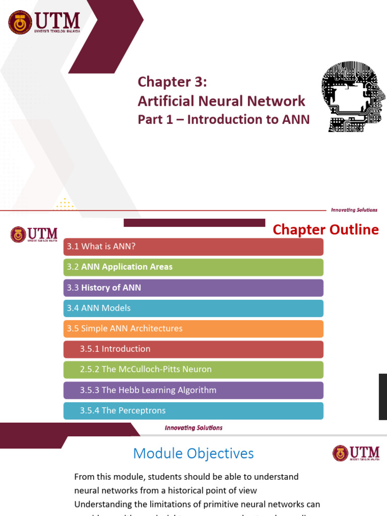Chapter 3-1 - Introduction To ANN | PDF | Artificial Intelligence ...