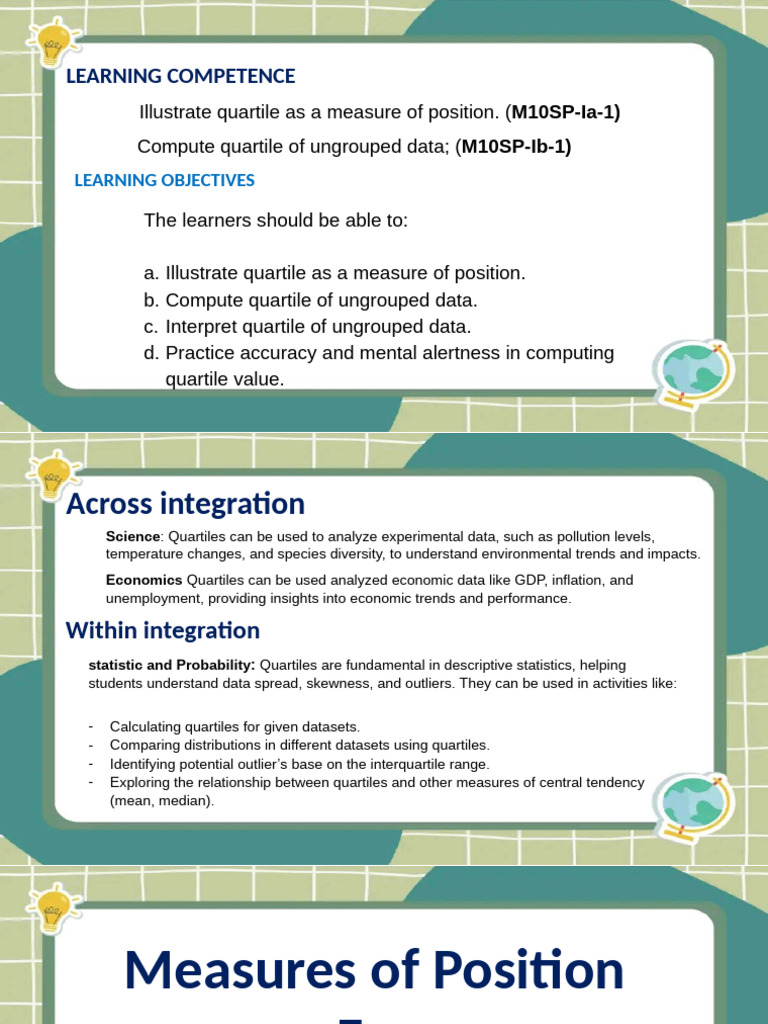 Ungrouped Data - Quartile | PDF | Quartile | Descriptive Statistics