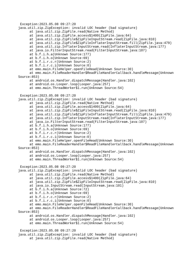 Yozolog | PDF | Zip (File Format) | Java (Programming Language)