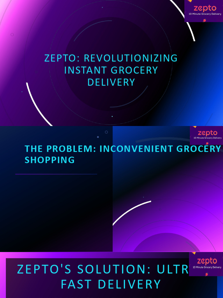 Zepto: Revolutionizing Instant Grocery Delivery | PDF
