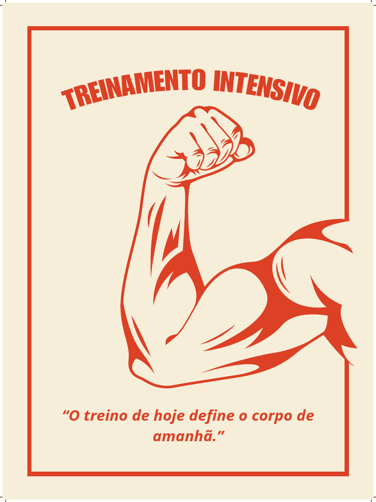 Poster Academia Treinamento Intensivo | PDF