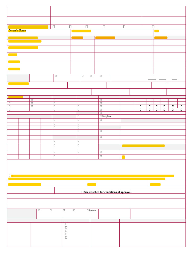 Wisconsin Building Permit Application Form | PDF