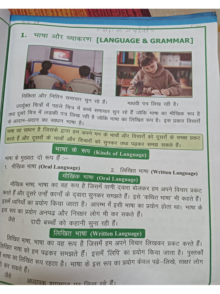 Hindi Language Book | PDF