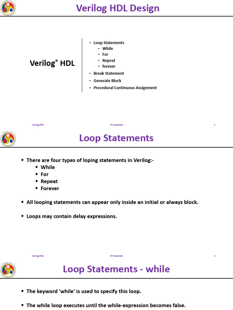2049 1103 DOC Verilog Session 8 | PDF | Control Flow | Computer Science