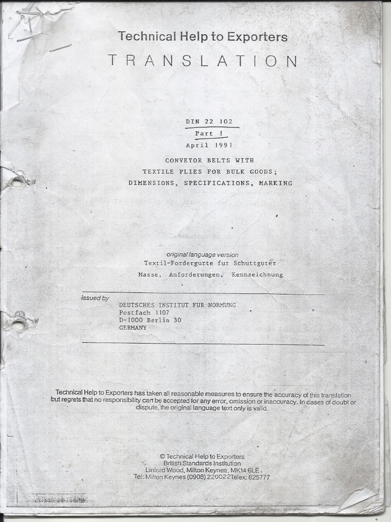 Din 22102 | PDF