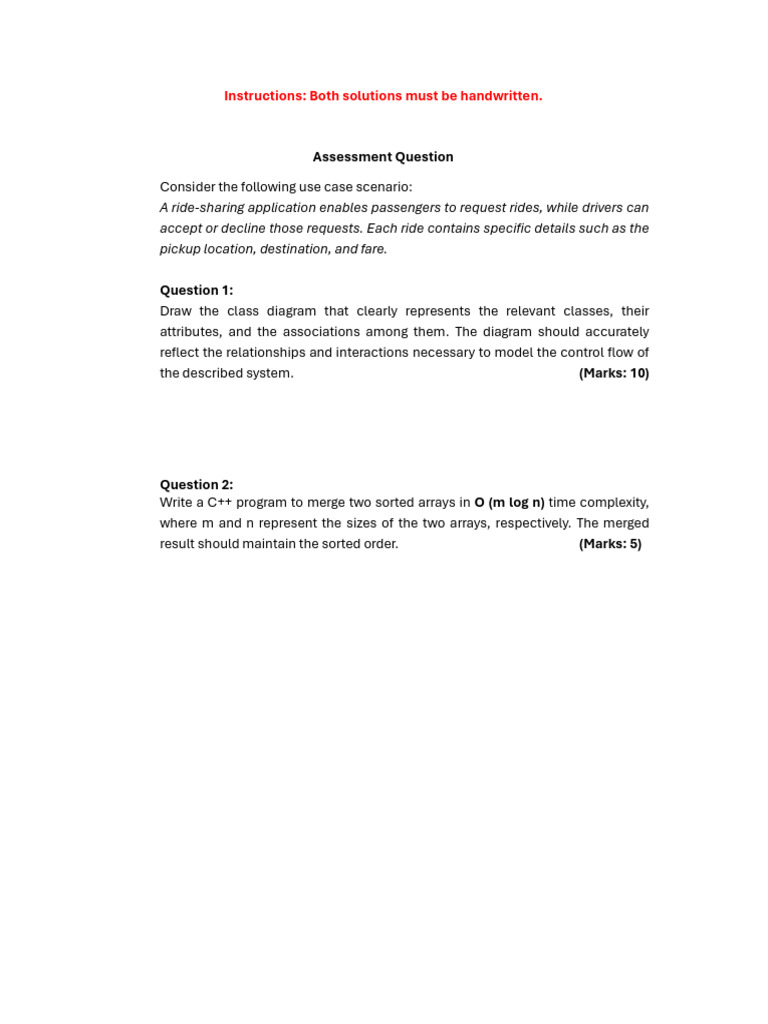 Assessment Questions | PDF