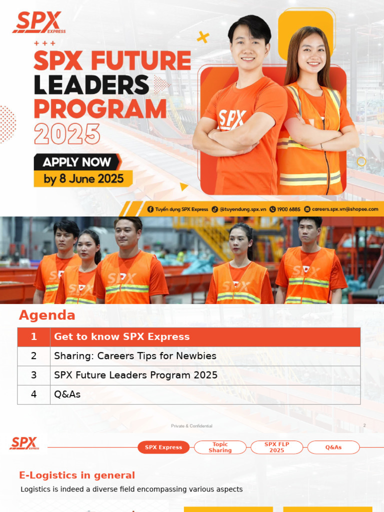 SPX Express Future Leaders Program 2025 | PDF | E Commerce | Logistics