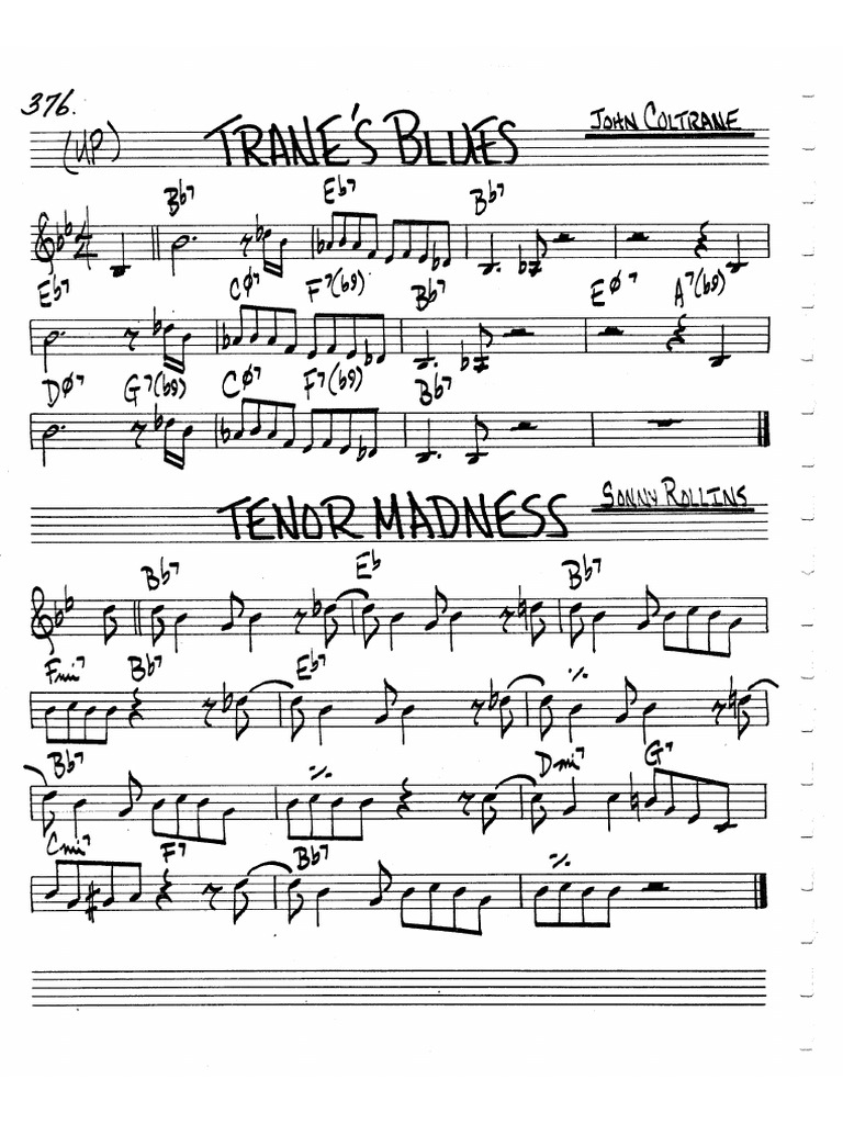 Tenor Madness | PDF